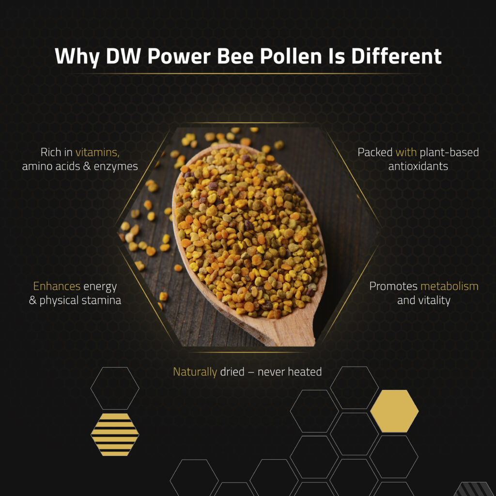 Bee Pollen – 100% Natural Raw Superfood from Wildflowers